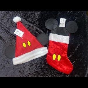 Disney | Holiday | Nwt Disney Mickey Mouse Stocking | Poshmark